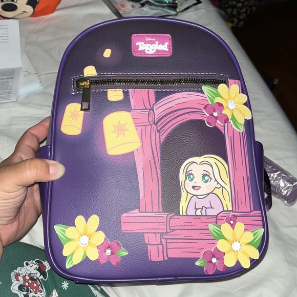 Bioworld | Bags | Disney Bioworld Tangled Rapunzel Chibi Backpack ...